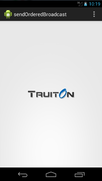 Android Sendorderedbroadcast Example With Priority Truiton