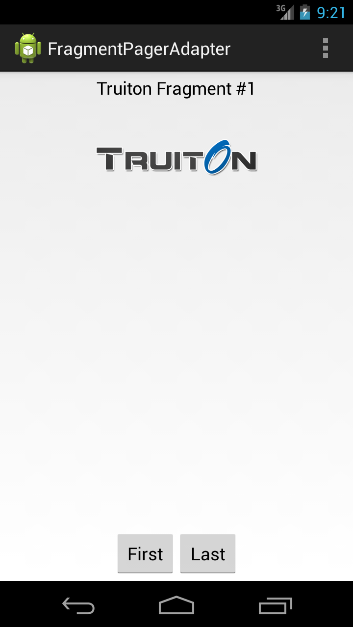 Android Fragmentpageradapter Example Truiton