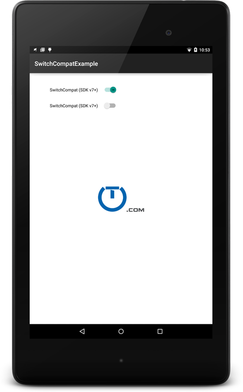 Android Switchcompat Example Truiton