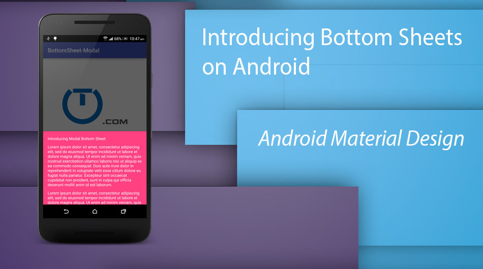 Android Bottom Sheet Example Truiton
