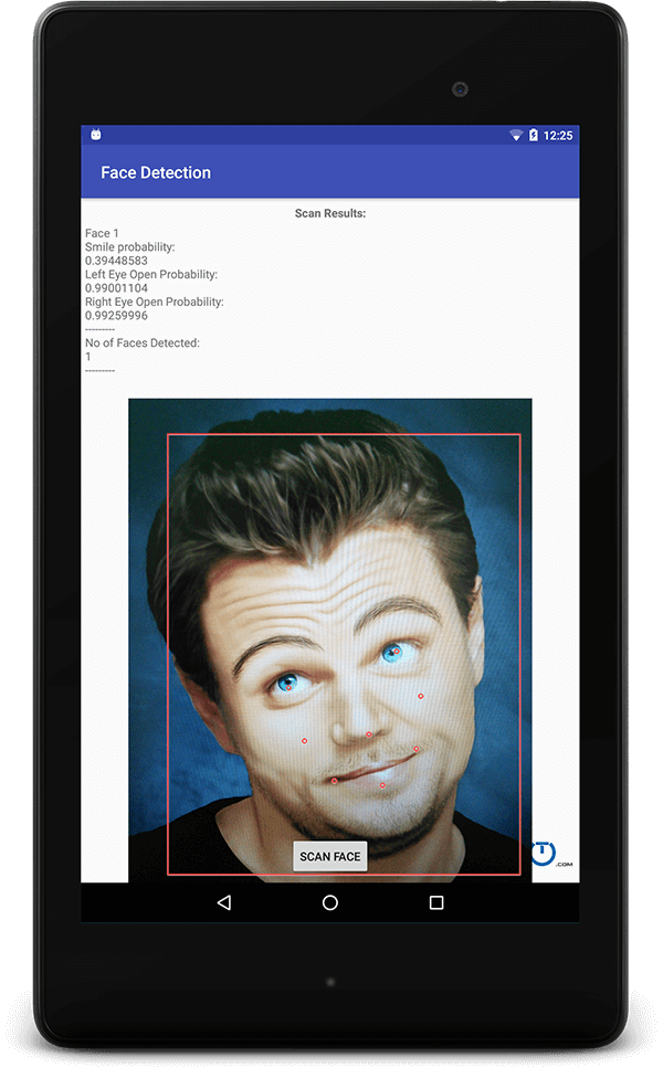 Android Face Detection Example Truiton